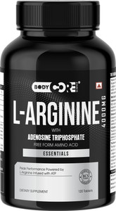 Body Core Science L-Arginine 4000mg (120 Tablets) Price in India - Buy ...