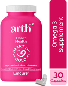 ARTH Omega 3 Capsules Improves Heart Health & Immunity | By Emcure ...