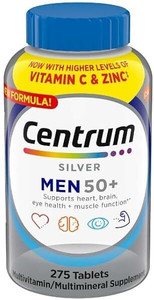 Centrum Men 50+ 250 Tab (Importer) Price in India - Buy Centrum Men 50 ...