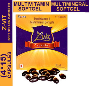 zycare Z-VIT MULTIVITAMINS AND MINERALS WITH ANTIOXIDANTS (4*15 ...