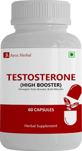 Ayoz Herbal Testosteron Booster Capsule for Men Muscle Growth Strength ...