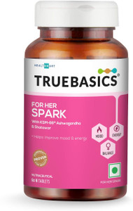 TRUEBASICS For Her Spark with KSM-66 Ashwagandha and Shatawar Price in ...