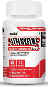 NutriJa Yohimbine HCL 10mg Strenght and Potent Fat Burner Supplement ...