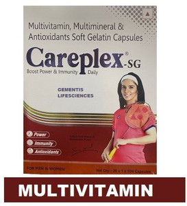 gementis CAREPLEX SG MULTIVITAMIN AND MINERAL CAPSULE MEN AND WOMEN ...