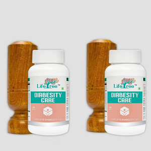 LifeTree Diabesity Care Capsule Manage Diabetes & Obesity Both 13 Herbs ...