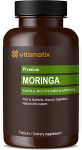 Vitamatix Moringa Tablets Natural Moringa Tablets (G72) Price in India ...