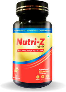 Nutri-Z Tablet with Multivitamins, Minerals & Antioxidants for Men ...