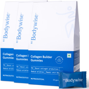 Bodywise Skin Gummies with Hyaluronic Acid, Vitamin C, Vitamin E ...