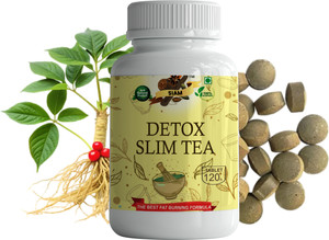 Siam Detox Slim Tea Ayurvedic Tablets | Reduce Fat from Belly Hips ...