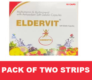 gementis Eldervit antex MULTIVITAMIN & MULTIMINERAL ANTIOXIDANT GELATIN ...