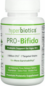 Hyperbiotics PRO-Bifido, Probiotic Support for Ages 50+, 60 Time ...