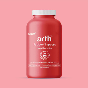 ARTH By Emcure | Iron Gummies 30pcs | Helps with Anaemia, Fatigue ...