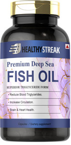 Healthy Streak Deep Sea Fish Oil 2500mg (Omega 3 Fish Oil) (H146) Price ...
