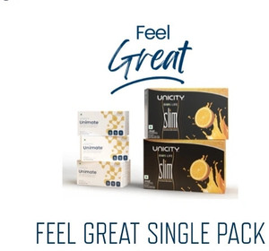 unicity Feel Great Pack- 3 Unimate, 2 Bioslife Slim Price in India ...