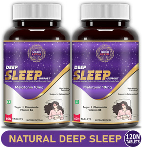 Shudh Kaama Deep Sleep Melatonin 10mg Tablets to Help You Fall Asleep ...
