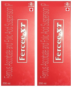ALKEM FERCEE XT IRON SUPPLEMENT SYRUP FOR MEN AND WOMEN (2*200ML) Price ...