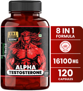 Humming Herbs Alpha Testosterone Boost -Natural Testosterone for ...