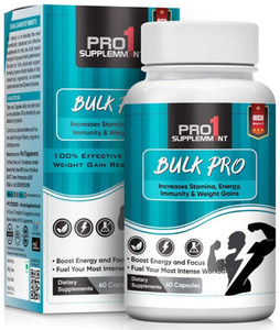 Pro1 Supplements Bulk Pro Mass Gainer and Body Building Gym Supplements ...