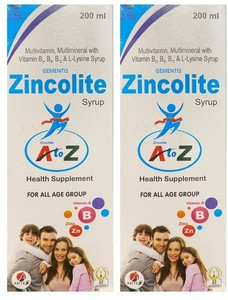 gementis ELDER ANTEX PHARMA MULTIVITAMIN AND MINERAL SYRUP ZINCOLITE (2 ...