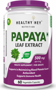HealthyHey Nutrition Papaya Leaf Extract Price in India - Buy ...
