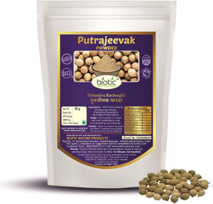 biotic Putrajivak Powder (Putranjiva Roxburghii) Putrajeevak Beej ...