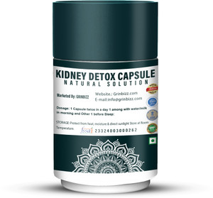 grinbizz Kidney Detox Capsule Improves Kidney Health/Kidney Stones ...