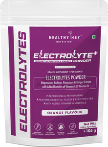 HealthyHey Nutrition Electrolyte Powder Orange Natural Flavor 15 ...