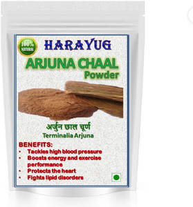HARAYUG Arjuna Chaal Powder - Arjun Chhal Powder - Arjuna Bark ...