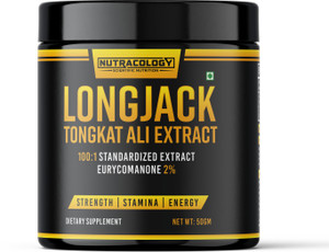 Nutracology Tongkat Ali Root Extract Powder 100:1 Longjack Extract with ...