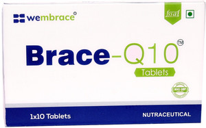Brace Q10 CoQ10 - High-Potency Antioxidant for Energy & Heart Health ...