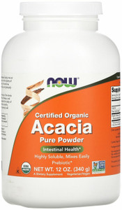 Now Foods Organic Acacia Pure Powder, 12 oz (340 g) Price in India ...