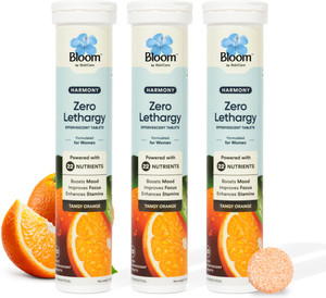Bloom Multivitamin Effervescent Tablet for Women | Ginseng & 22 ...