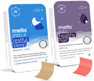 Wellbeing Nutrition Melts Restful Sleep,Melatonin 10mg With Melts ...