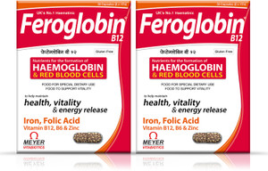 Feroglobin B12 Capsules - 30 Capsules | Gentle Iron Supplement for ...