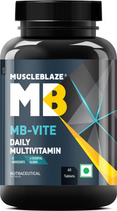 MUSCLEBLAZE MB-Vite Daily Multivitamin with 51 Ingredients & 6 Blends ...