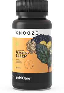 Bold Care Snooze L Theanine and Magnesium For Improved Sleep and Stress ...