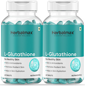 Herbal max L-Glutathione Tablet For Glowing Skin & Reduce Pigmentation ...