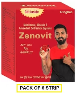 RINGHAS Zenovit MULTIVITAMINS & MULTIMINERALS SOFTGELS (6*10CAPSULES ...