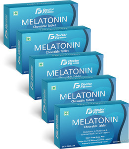 DOCTORFIT Melatonin Chewable Tablets with L-Theanine for healthy sweet ...