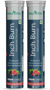 Neuherbs Inch Burn Plant Based 20 Effervescent Tablets For Fat Burn ...
