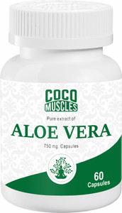 Coco Muscles Aloe vera capsules Improving skin tone and helping the ...