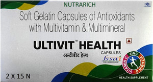 NUTRARICH Ultivit Health Multivitamin For Energy Nutrition Fit Active ...
