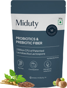 Miduty Probiotics & Prebiotics Fiber - Gut Health - Skin Issues ...