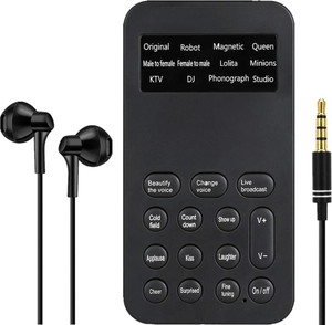 FREDI HD PLUS Phone Multi Voice Changer, Portable Mini Voice Changer ...
