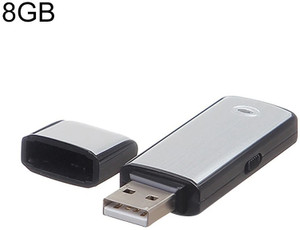 SIOVS Hidden USB Voice Recorder Mini 8GB USB Pendrive Flash Disk 8 GB ...