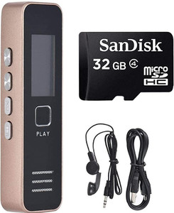 Inext Digital Voice Recorder 4K Audio Recording,MP3 players mini spy ...