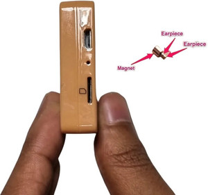 SPYTECTIFY GSM Box with Invisible Secret Magnetic Earpeice NA Voice ...