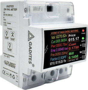 GADITES 2Th Gen 100A 2P WiFi Voltage / Current Protector ...