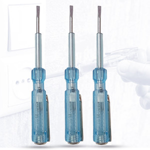 Hillgrove Electrical Voltage Line Tester (Pack of 3) Analog Voltage ...