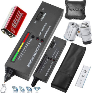 Dia High Accuracy Jewelry Diamond Tester Mini LED Magnifying Analog ...